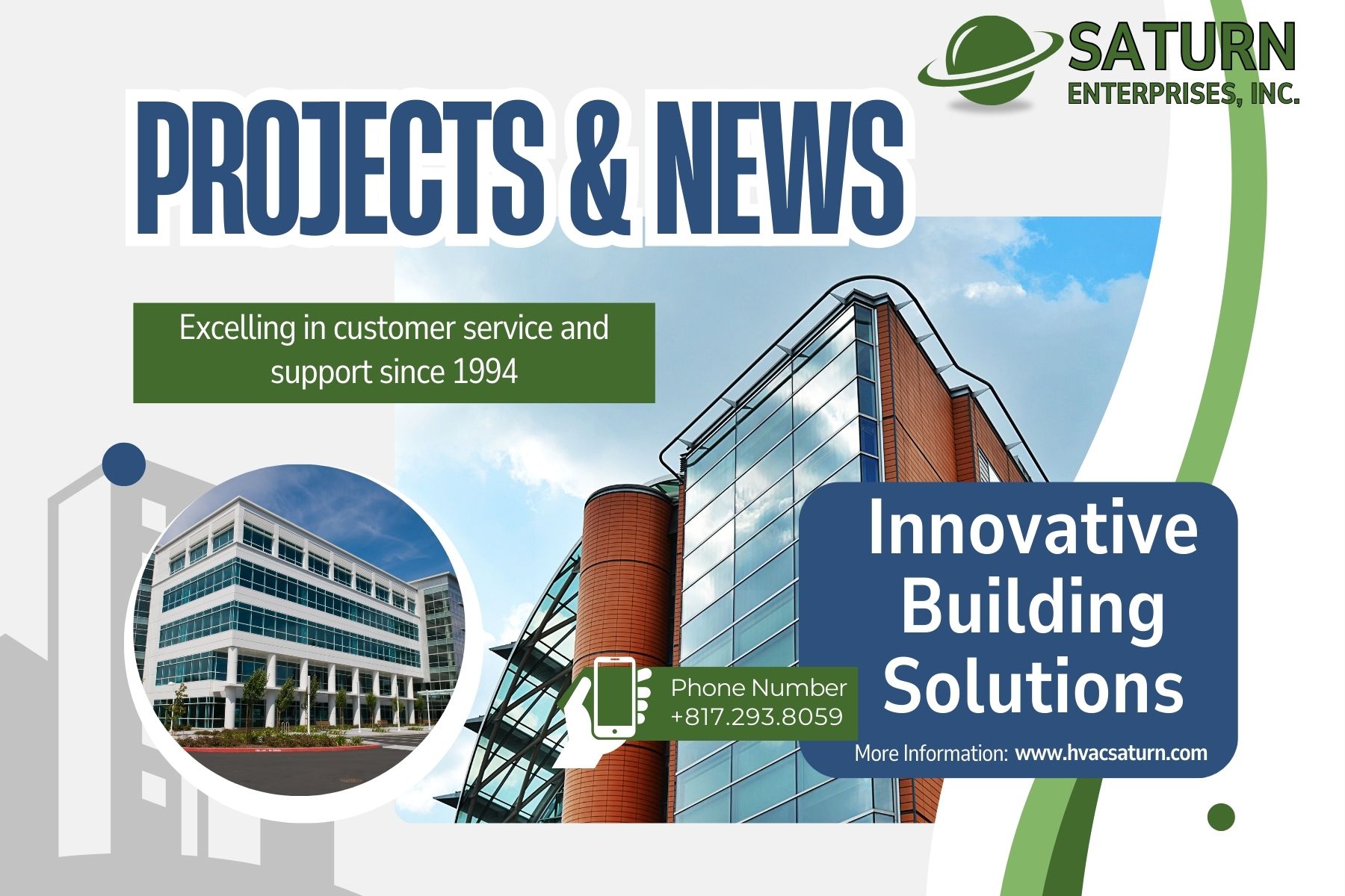 Recent Projects - Saturn Enterprises, Inc.